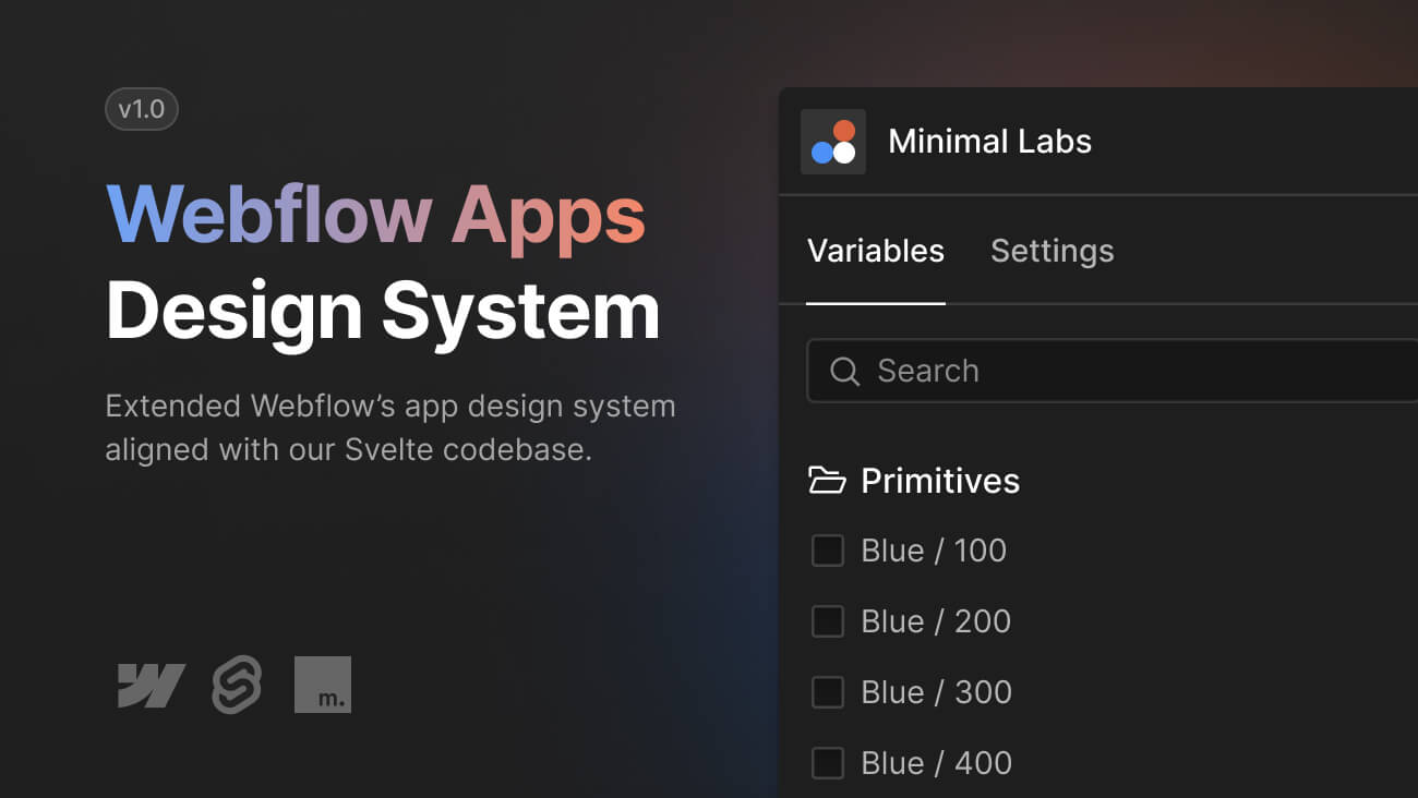 WFS Components - Supercharge building Webflow apps